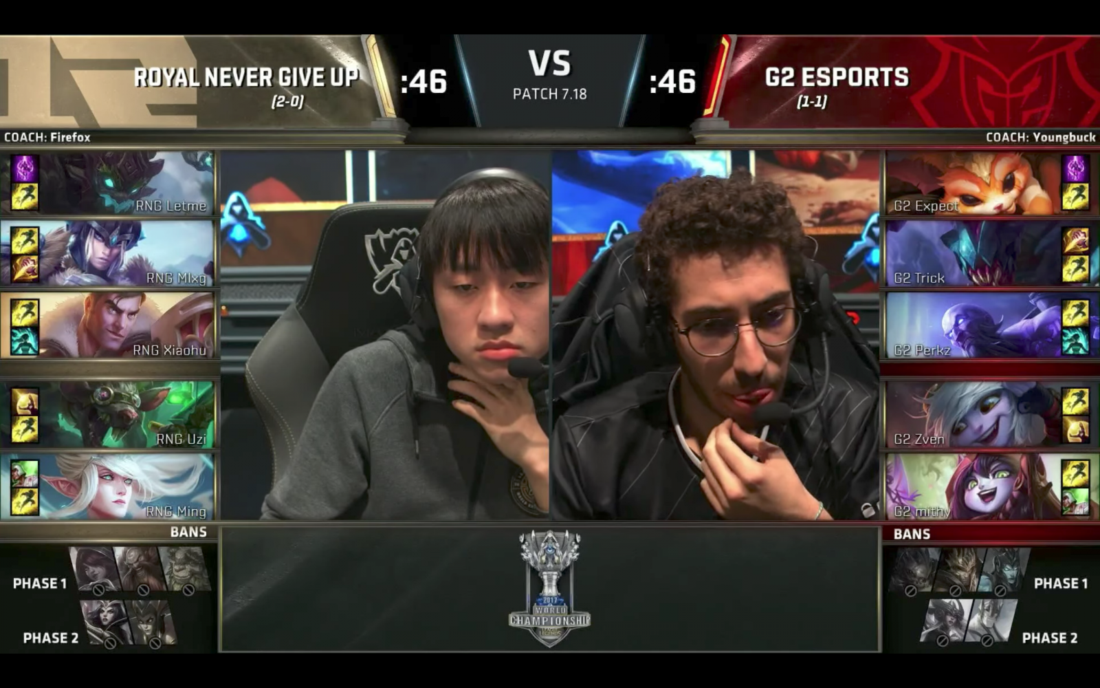 WC 2017｜小組賽首週賽果：LZ、RNG三連勝，SSG激戰FB得勝 | 4Gamers